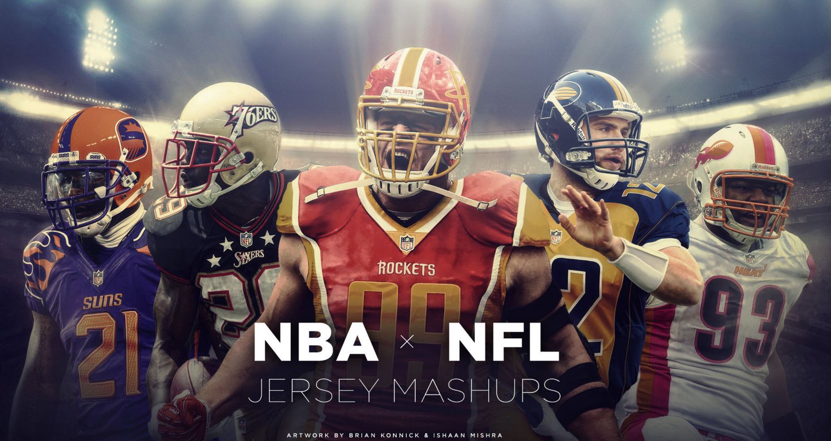 NBA vs. NFL: La oss se på noen kule uniformer! – Amerikansk Fotball